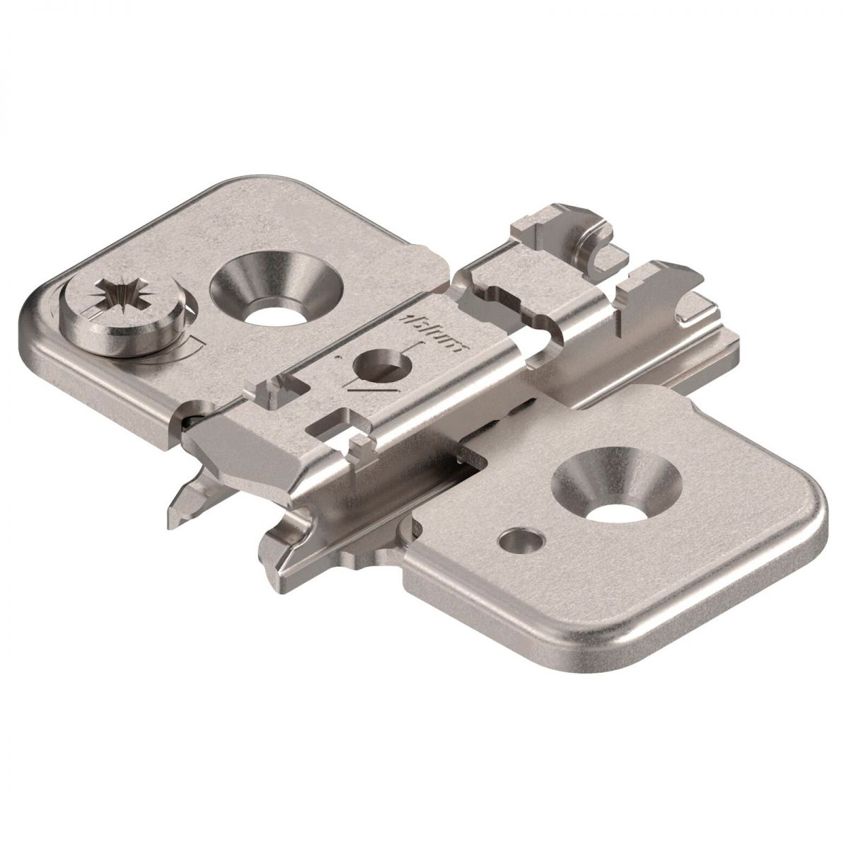 Basetta a croce Blum 173H7100 Clip spessore 0 mm con eccentrico ...