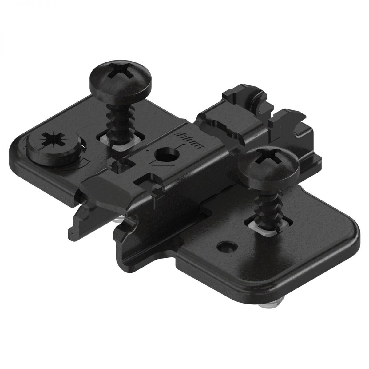 Basetta a croce Blum 174H7130E Clip spessore 3 mm con eccentrico ...