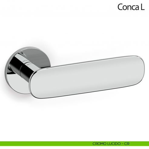 Maniglia per porta Conca L Olivari bassa • Maniglie Design