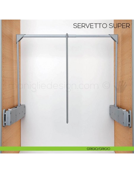 Servetto Super per armadio • Maniglie Design