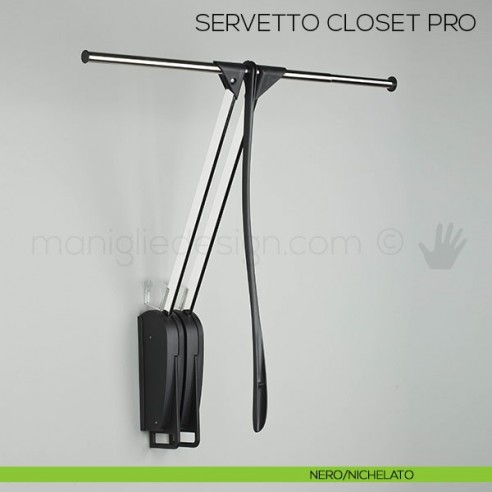 Servetto Otto Closet Pro per cabina armadio • Maniglie Design
