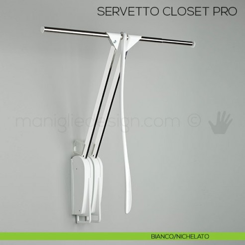 Servetto Otto Closet Pro per cabina armadio • Maniglie Design