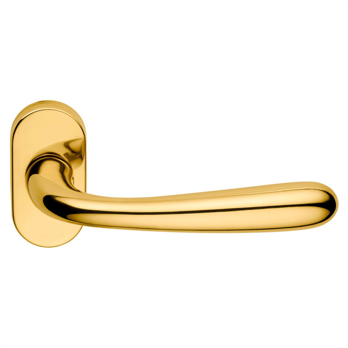 Maniglia per porta interna Garda Linea Calì con rosetta ovale ...