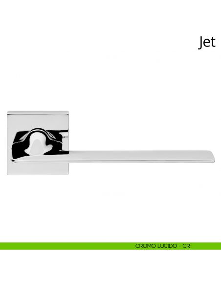 Maniglia per porta interna Jet Linea Calì rosetta quadrata tradizionale ...