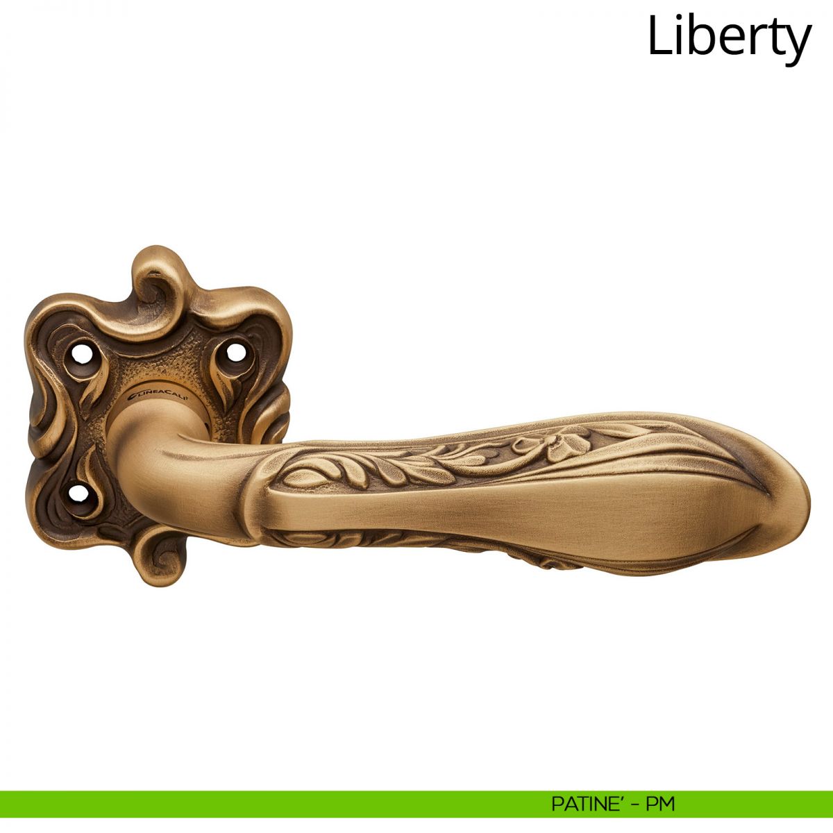 Maniglia per porta interna Liberty Linea Calì con rosetta artistica ...