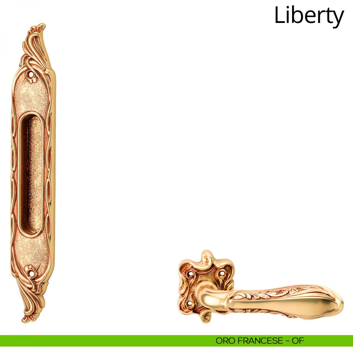 Maniglia ad incasso per porta scorrevole Liberty Linea Calì cieca ...