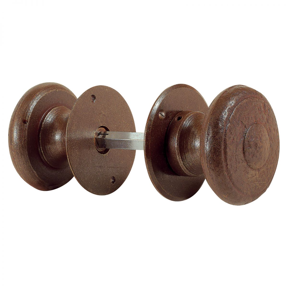 Pomolo tondo girevole diametro 70 mm in ferro per porta Il Forgiato FA ...