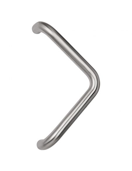 Maniglione tubolare zancato in acciaio per porta diametro 32 mm Dakota ...