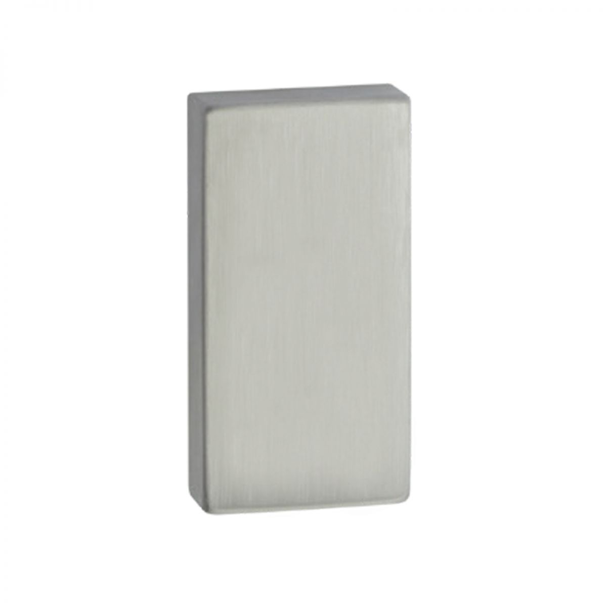 Bocchetta in acciaio coprivite rettangolare cieca Fimet Inox • Maniglie ...