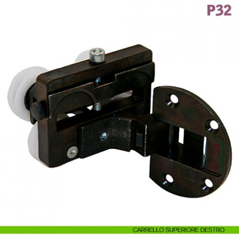 Carrello superiore Caimi Export System Pack P32 destro • Maniglie Design