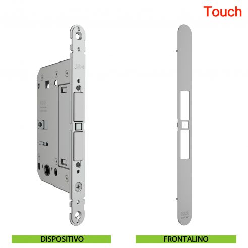 AGB Touch & Close ritenuta magnetica regolabile con chiusura per porta • Maniglie Design