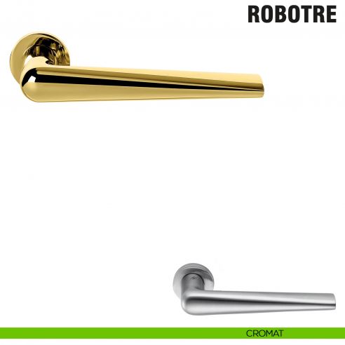 Maniglia per porta Robotre Colombo Design con rosetta minimale Zero ...