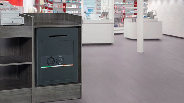 Cassaforte a mobile con feritoia Bordogna Ardea 750/E FER con ...