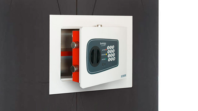 Cassaforte a muro con combinazione elettronica Bordogna Musa 340/E ...