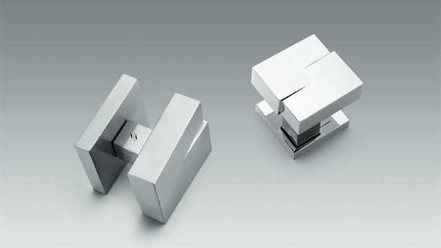 Pomello per Portone Cut fisso Colombo Design • Maniglie Design