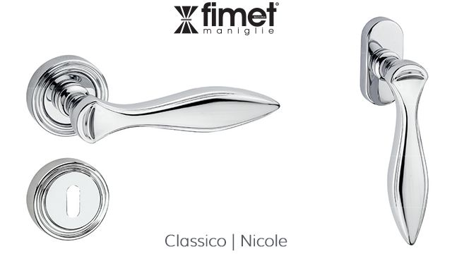 Maniglia per porta Nicole Fimet Handles • Maniglie Design