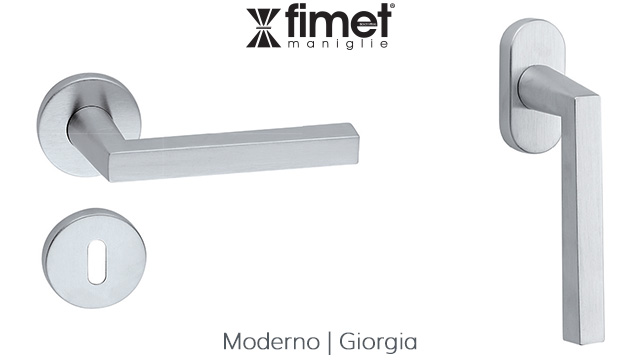 Maniglia per porta Giorgia Fimet Handles • Maniglie Design