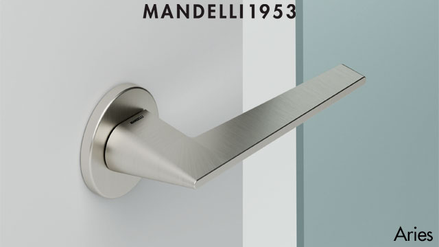 Maniglia per porta Aries Mandelli • Maniglie Design